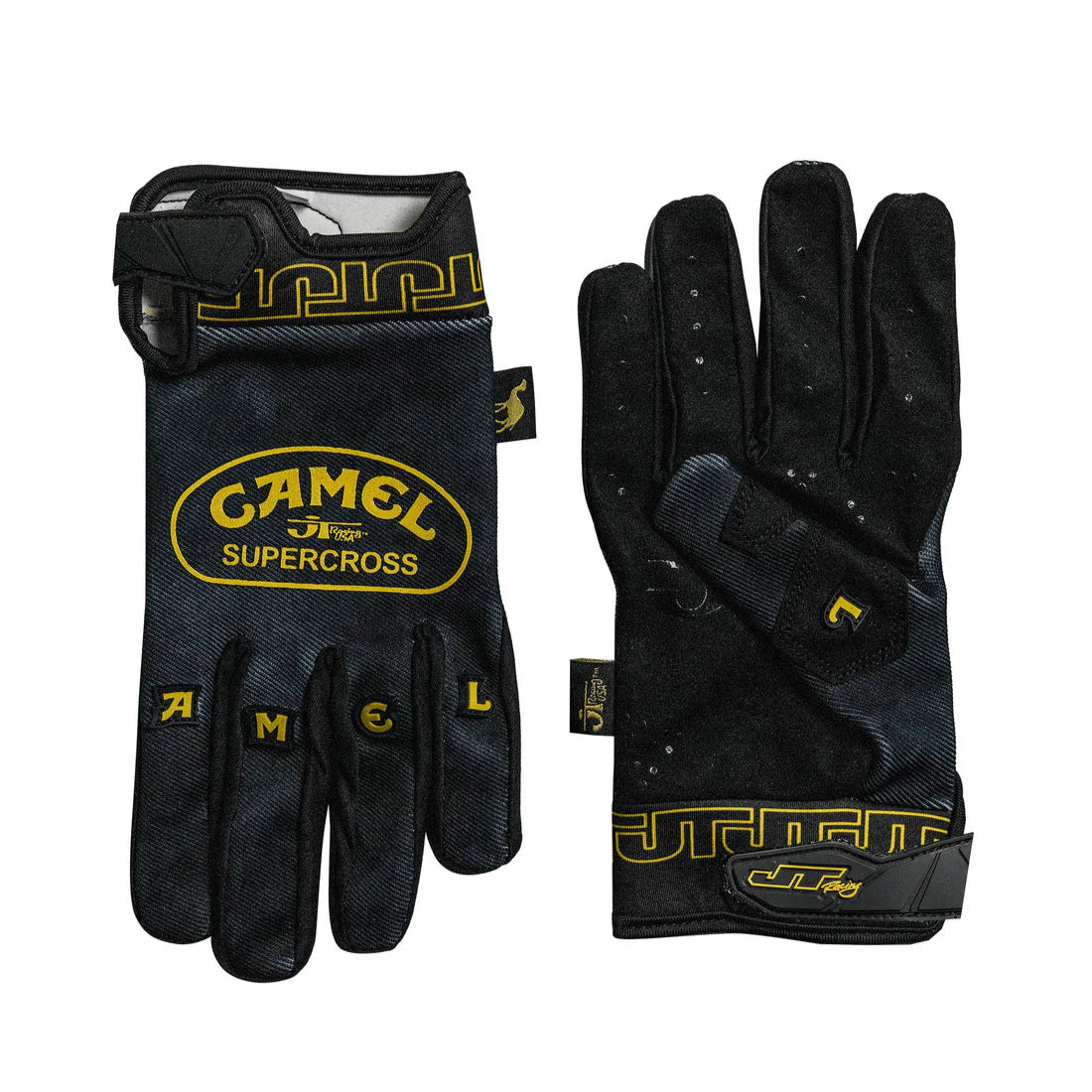 JT X CAMEL Racing Gloves (Black) – JTR Moto